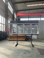 China TOP Series Interchangeable Freezer/Chiller Display Case with Triple Anti-Fog Glass Door for sale