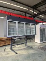 China TOP Series Interchangeable Freezer/Chiller Display Case with Triple Anti-Fog Glass Door for sale