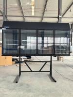 China TOP Series Interchangeable Freezer/Chiller Display Case with Triple Anti-Fog Glass Door for sale