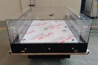 China 125M Self‑Contained 4‑Sided Transparent Island Chiller With Energy‑Saving for sale