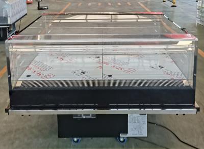 China 125M Self‑Contained 4‑Sided Transparent Island Chiller With Energy‑Saving for sale
