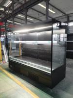 China SMART250X 6 Layers Shelves Supermarket Open Display Chiller Refrigerator for Vegetables Fruit Meat for sale