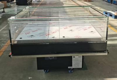 China 125X Island Refrigerator With Digital Control, Commercial Chiller With Optional Sliding Lid for sale