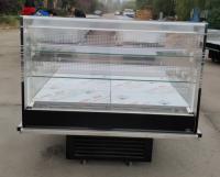 China 125M R290 Eco‑Friendly Sloped Island Cooler, Multi‑Tier Supermarket Fresh Food Showcase for sale