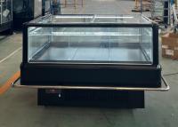 China 150P Switchable Chiller‑Freezer Island Cabinet, Compact Plug‑in Commercial Display Freezer for sale