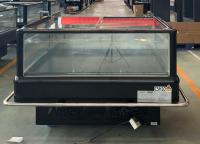 China 150P Switchable Chiller‑Freezer Island Cabinet, Compact Plug‑in Commercial Display Freezer for sale