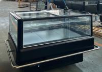 China 150P Switchable Chiller‑Freezer Island Cabinet, Compact Plug‑in Commercial Display Freezer for sale