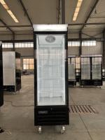 China 115V 60Hz Variable Frequency Single Glass Door Commercial Display Freezer for Supermarket Retail for sale