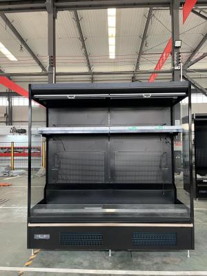 China ELF187M Fan Cooling Fruit Vegetable Display Cooler for Supermarket Deli Restaurant for sale