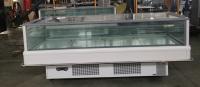 China 250P Plug‑in Switchable Chiller‑Freezer Island Unit With Ultra‑High‑View Showcase For Big Supermarket for sale