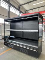China ELF250S Commercial Style Front Open Chiller Fruit and Vegetable Display Fridge Refrigerator for Supermarket Display for sale
