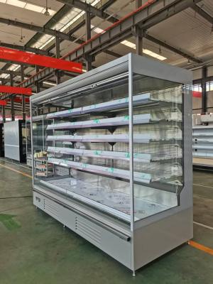 China ELF250X   R290 Eco-Friendly Multideck Open Chiller with Dynamic System for sale