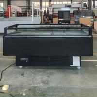 China 2090MM R290 Mainstream‑size Open‑top Dual‑temperature Supermarket Island Cabinet for sale