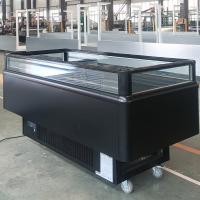China 2090MM R290 Mainstream‑size Open‑top Dual‑temperature Supermarket Island Cabinet for sale