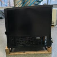 China 2100mm Plug‑in Static‑cooling Commercial Freezer Display Island With Sliding Door for sale