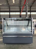 China 1250mm Commercial Deli Display Fridge Straight Glass Serve Over Counter Plug-in for sale
