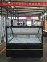 China 1250mm Commercial Deli Display Fridge Straight Glass Serve Over Counter Plug-in for sale