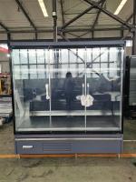 China ELF187SGR Premium Vegetable Glass Front Display Case for Fresh Produce for sale