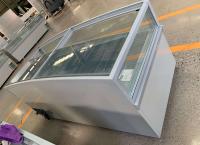 China 1900mm Combined End‑Unit Freezer With Low‑E Sliding Door Plug‑in Display Cabinet for sale