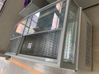 China 1900mm Combined End‑Unit Freezer With Low‑E Sliding Door Plug‑in Display Cabinet for sale