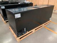 China 2100MM R290 Static‑Cooling Island Freezer For Large Retail Frozen‑Food Display for sale
