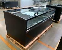 China 2100MM R290 Static‑Cooling Island Freezer For Large Retail Frozen‑Food Display for sale