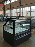China 1310mm Commercial Deli Display Fridge Straight Glass Static Cooling Serve Over Counter PHEA125RDP for sale