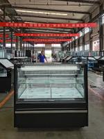 China 1310mm Commercial Deli Display Fridge Straight Glass Static Cooling Serve Over Counter PHEA125RDP for sale