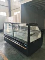 China 1935mm Deli Meat Display Case Straight Glass Door Commercial Static Chiller PHEA187RDP for sale