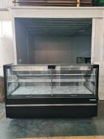 China 1935mm Deli Meat Display Case Straight Glass Door Commercial Static Chiller PHEA187RDP for sale
