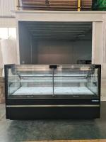 China 1935mm Deli Meat Display Case Straight Glass Door Commercial Static Chiller PHEA187RDP for sale