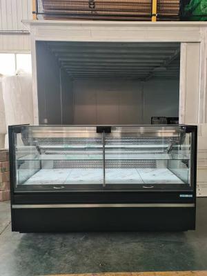 China 1935mm Deli Meat Display Case Straight Glass Door Commercial Static Chiller PHEA187RDP for sale