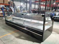 China 3810mm SUS304 Serve Over Display Chiller Straight Glass Commercial Deli Counter PEHA375RDP for sale