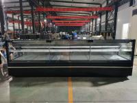 China 3810mm SUS304 Serve Over Display Chiller Straight Glass Commercial Deli Counter PEHA375RDP for sale