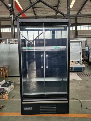 China ELF 94SGR Supermarket Commercial Upright Glass Door Cooler Fridge Beverage Chiller Cost-Effective for sale