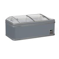 China 1860mm Combined Island End‑Unit Auto‑Defrost Supermarket Freezer Cabinet for sale