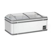 China 1860mm Combined Island End‑Unit Auto‑Defrost Supermarket Freezer Cabinet for sale