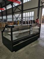 China 2560mm Serve Over Counter Straight Glass Static Cooling Supermarket Refrigeration Equipment PHEA250RDP for sale