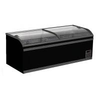 China 2100mm Standard Island Freezer Auto‑Defrost Frozen‑Food Merchandising Equipment for sale