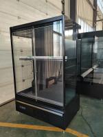 China ELF125MGR Supermarket Vertical Glass Door Concealed Fan Duct Type R290 Refrigerant Refrigeration Unit Glass Door Refrigerant for sale