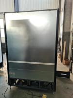China ELF125MGR Supermarket Vertical Glass Door Concealed Fan Duct Type R290 Refrigerant Refrigeration Unit Glass Door Refrigerant for sale