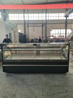 China 2560mm Serve Over Counter Display Fridge Straight Glass Cold Plate Deli Case Inner Lights PHEA250RDPS for sale