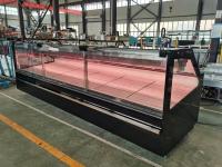 China 3810mm Static Cooling Deli Case Straight Glass Cold Plate Supermarket Refrigeration Equipment PHEA375RDPS for sale