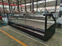China 3810mm Static Cooling Deli Case Straight Glass Cold Plate Supermarket Refrigeration Equipment PHEA375RDPS for sale