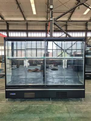 China ELF250SGR Showcase With Hooks Shelf  Refrigeration Supermarket Cooling Equipment Beverage Displayer Buffet Display Showcase for sale