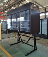 China 3 Doors R290 Temperature‑Switchable Glass‑Door Cabinet For Supermarket for sale