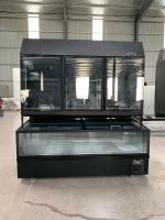 China 3 Doors R290 Temperature‑Switchable Glass‑Door Cabinet For Supermarket for sale