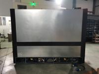 China ELF250MGF Commercial Glass Door Standing up Frozen Foods Display Freezer Upright Freezing Cabinets for sale