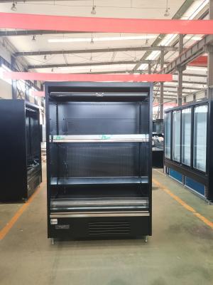 China ELF 1310mm Self-Contained Multideck Display Refrigerator – 740mm Depth, 5 Shelves, LED, SAIWEI EC Fan, Night Blinds for sale