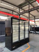 China ELF187SGF  -22 Degree Upright Commercial Display Refrigerator Showcase Ice Cream Glass Door Freezer for Supermarket for sale
